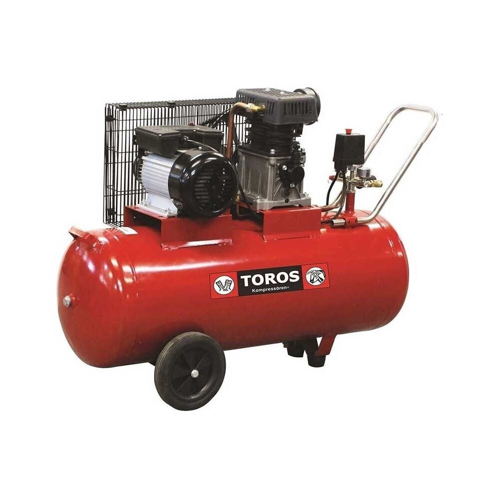 Επαγγελματικός Αεροσυμπιεστής με Ιμάντα 3Hp 100lt TOROS 40144 ...